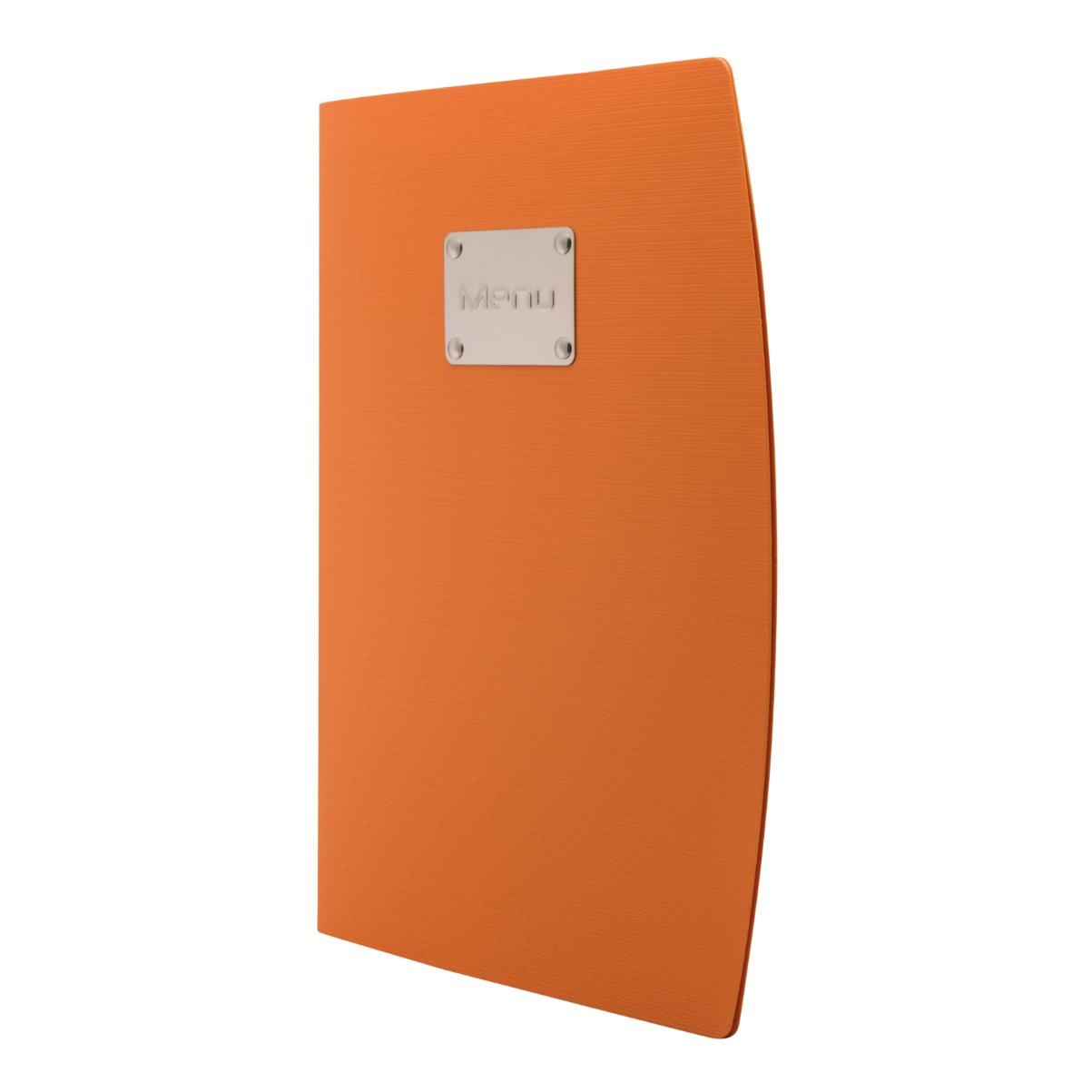 Menukaart houder Rio | A4 | Oranje | Menu | Kopen? - HorecaRama