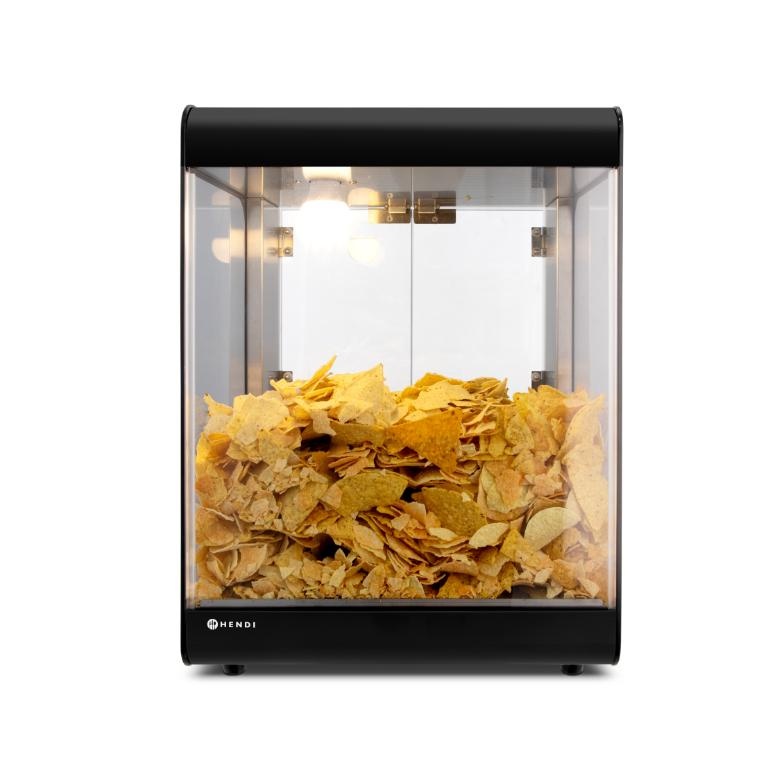 Nacho machine | Zwart | 36 liter | 500 Watt | Online kopen? - HorecaRama