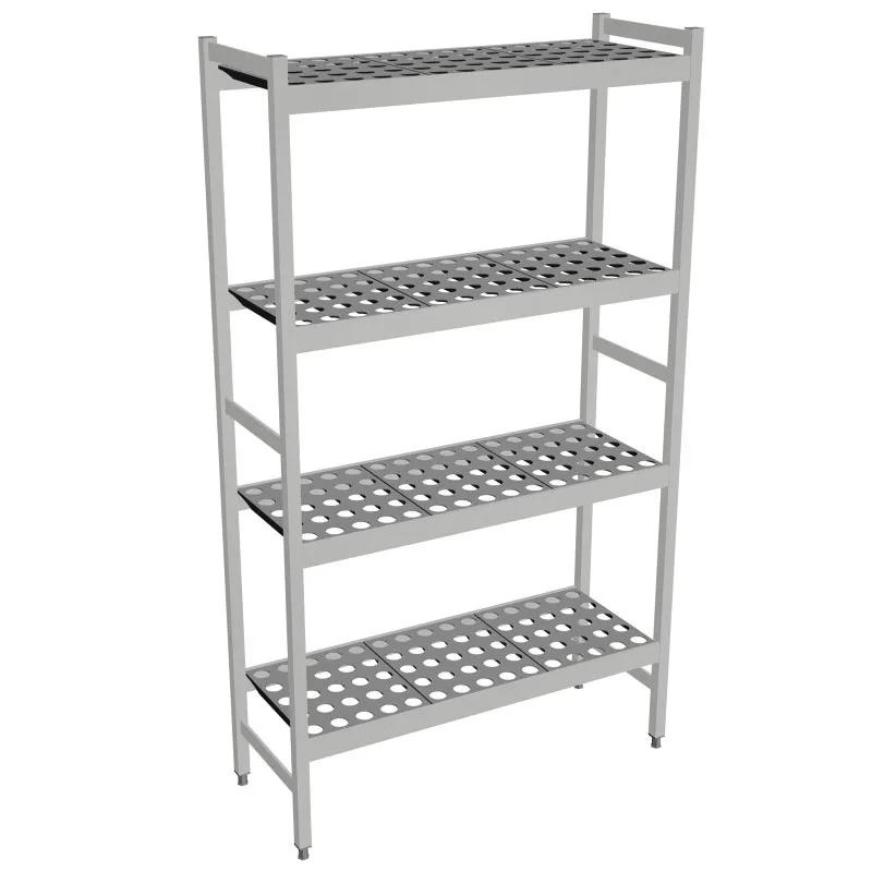 Voorraad- en koel/vriescelrek | 4 Schappen | (H)1800x(D)360mm - HorecaRama