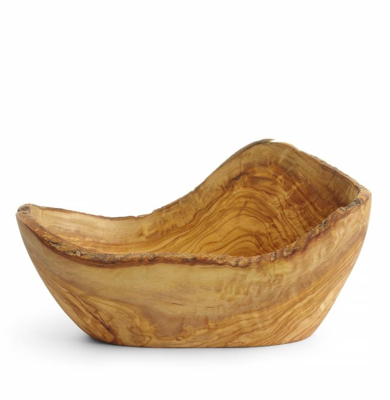 Decoratieve kom | Olijfhout | 30x19x(H)11cm | Online bestellen ...