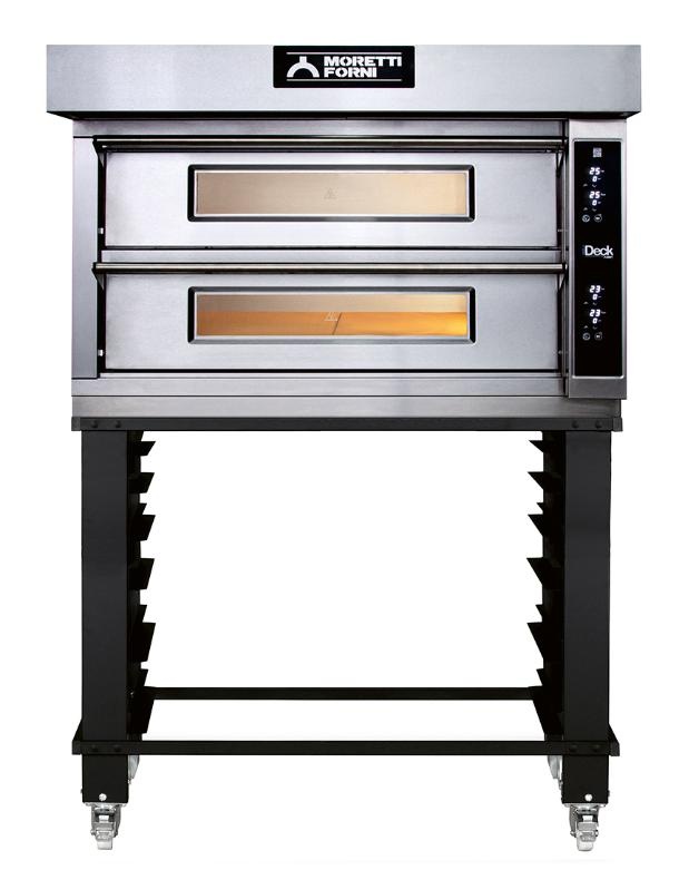 Moretti Pizzaoven iDeck ID-D 105.105 Digital - 2x 9 Ø30cm pizza's ...
