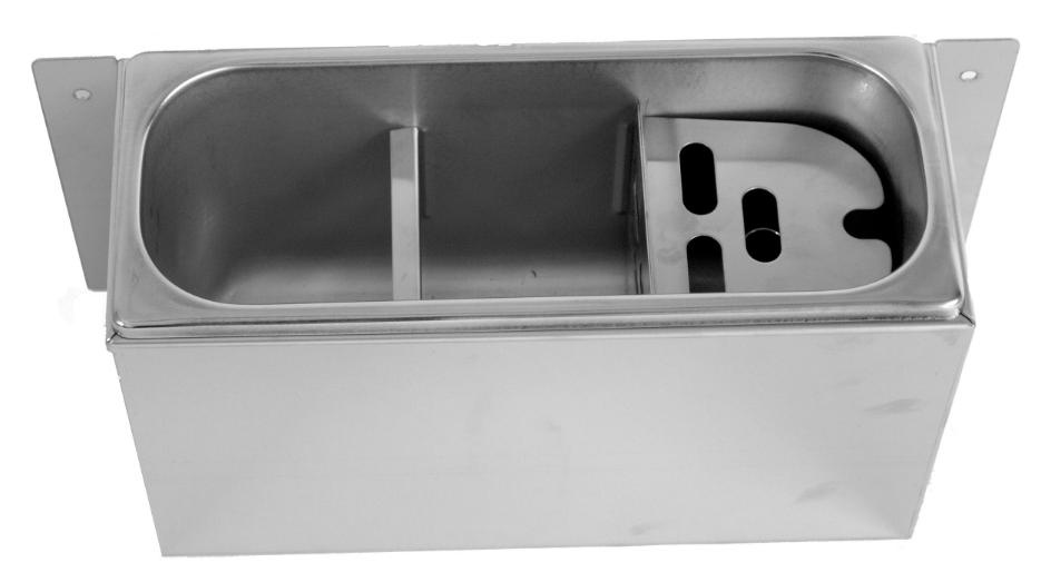 IJsschepspoelbak | Wateraansluiting, afvoer & standpijp | Wandmodel ...