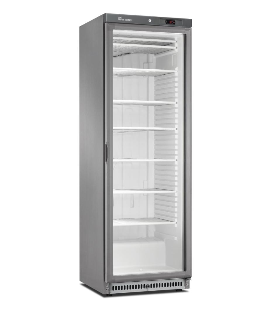 Vrieskast ACE 430 CS A PV met glazen deur | 386L | RVS | Kopen ...
