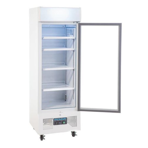 Display koeling met wielen - 218L | Polar DM075 - HorecaRama