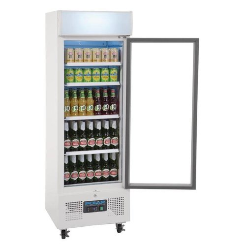Display koeling met wielen - 218L | Polar DM075 - HorecaRama