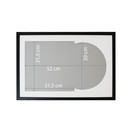 LP lijst inclusief passe-partout inlijsten - De Lijstenfabriek B.V.