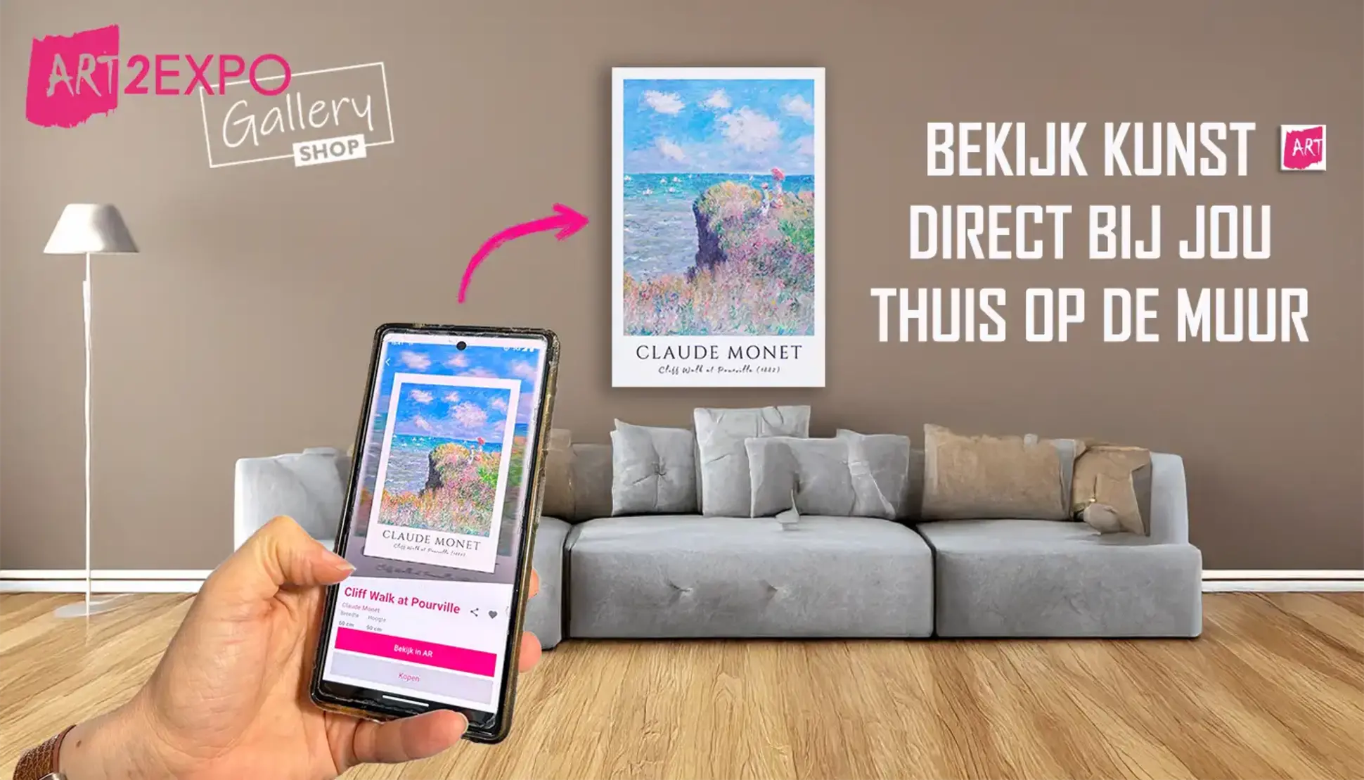 Kunst kiezen lastig? Gebruik onze kunst app - De Lijstenfabriek B.V.