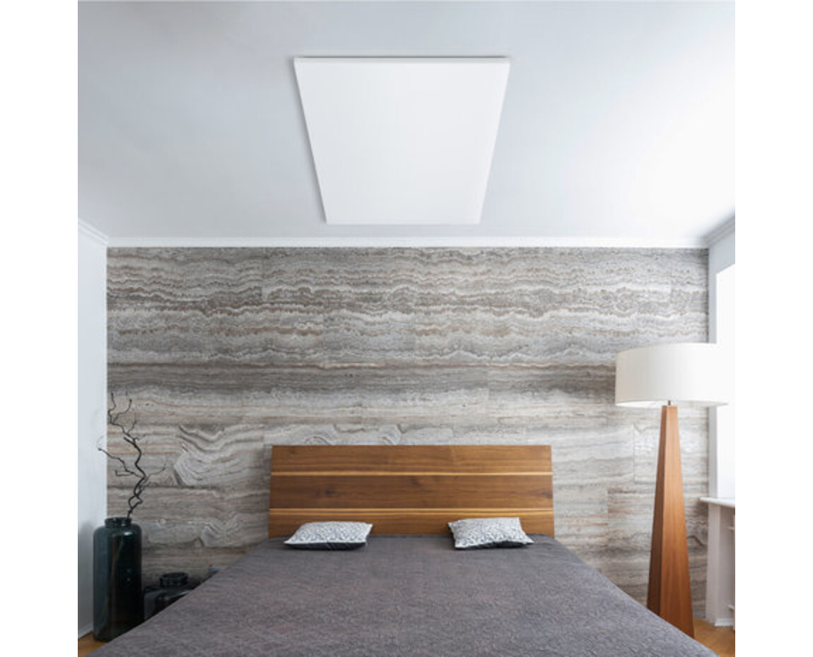 Wit Infrarood paneel Serie FH - 900 watt - 60 x 120 cm - Drainhandel