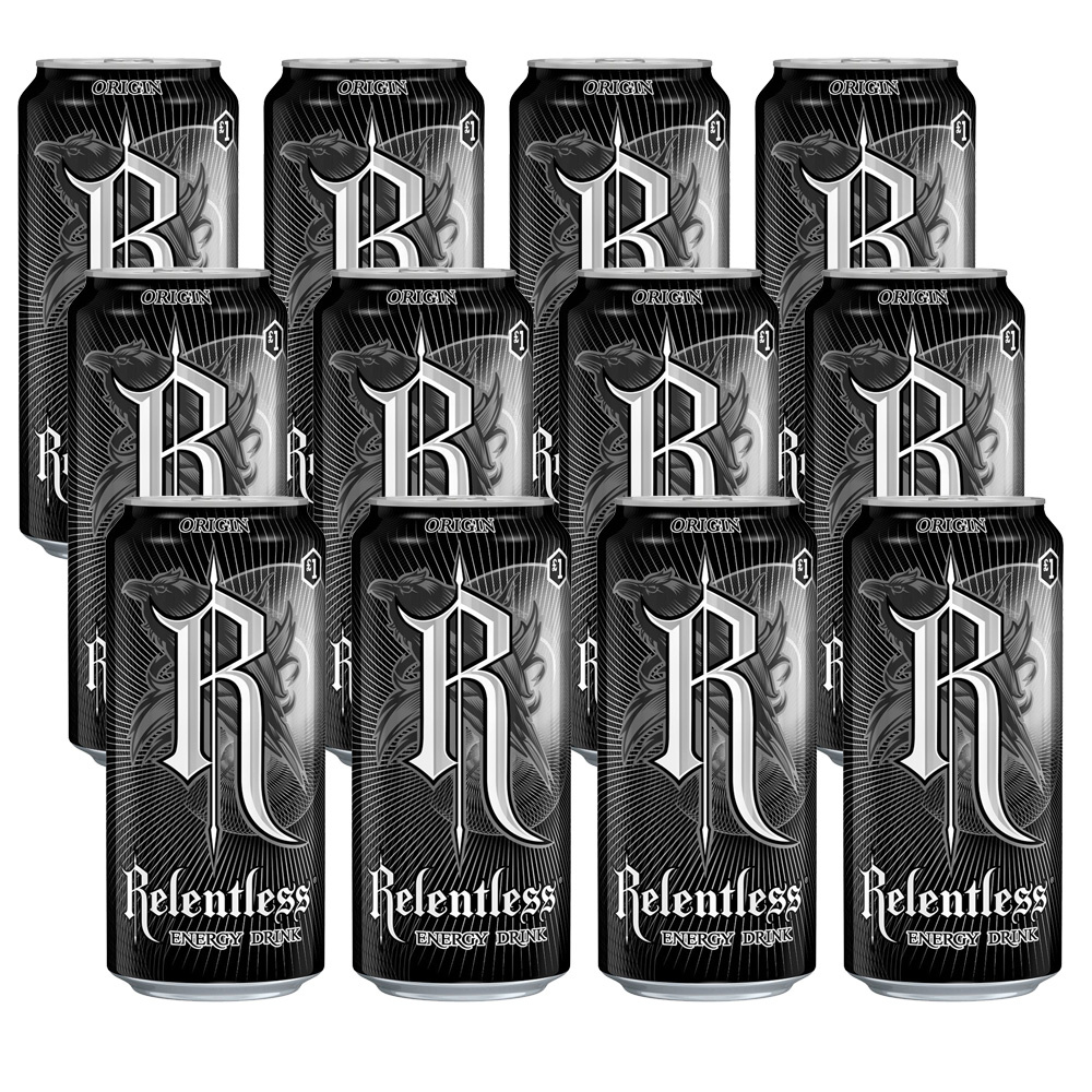 Relentless Origin 12x500ml - Energy Cans NL