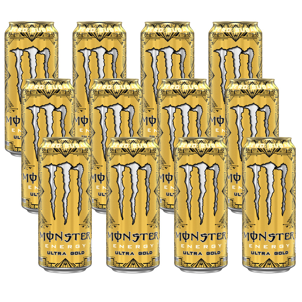 Monster Ultra Gold 12x500ml - Energy Cans NL