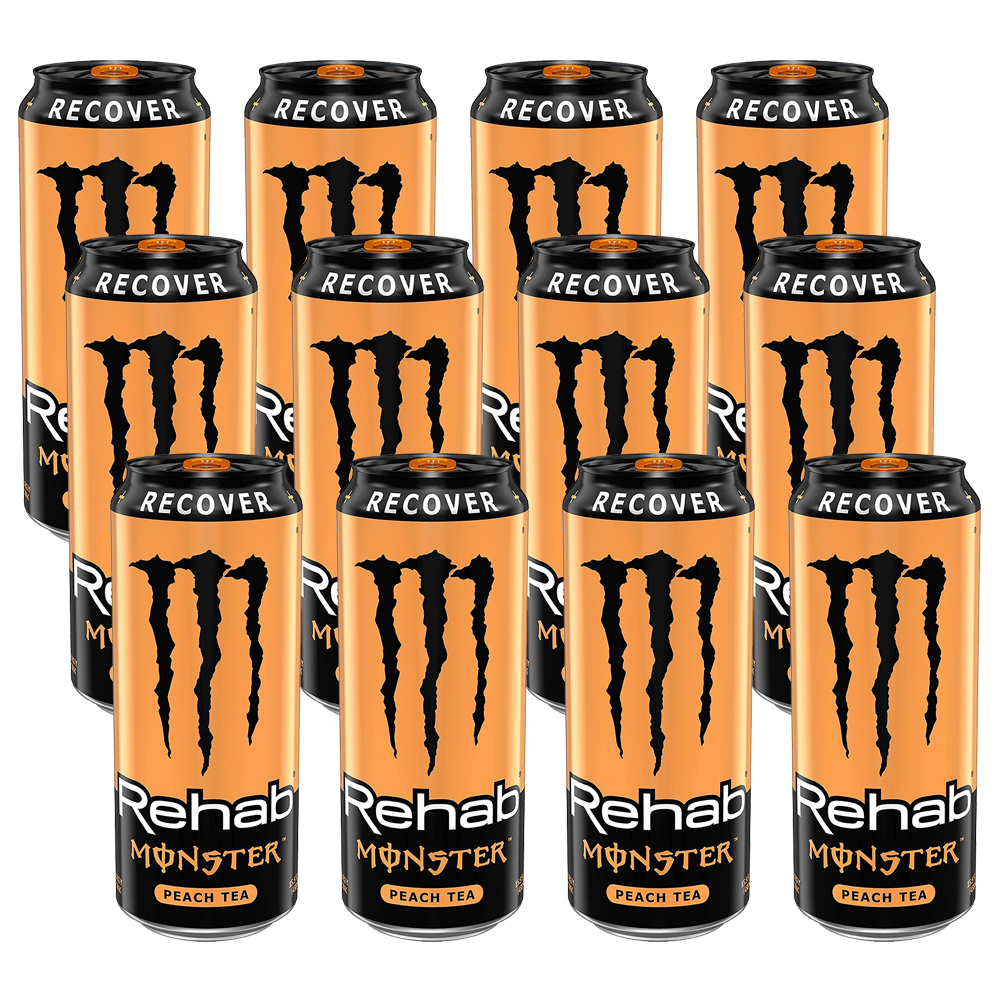 Monster Rehab Peach 12x500ml - Energy Cans NL