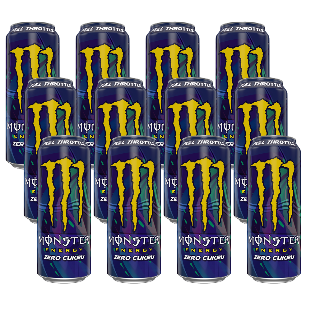 MonsterFull Throttle Zero Sugar 12x500ml - Energy Cans NL