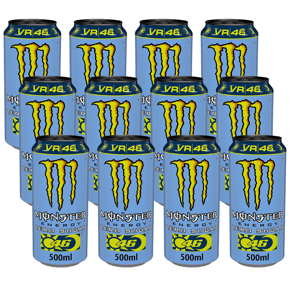 Monster VR 46 Zero 12x500ml - Energy Cans NL