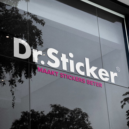 Contour gesneden stickers - Dr.Sticker