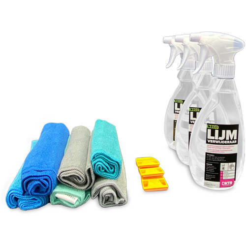 Gemakkelijk verwijderen van stickers - Dr Pegatina