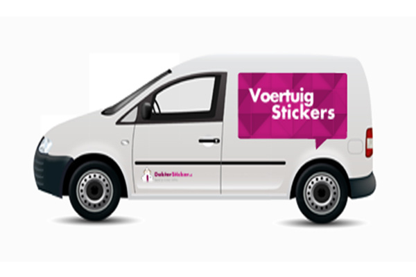 Voertuig stickers ontwerpen - Dr.Sticker