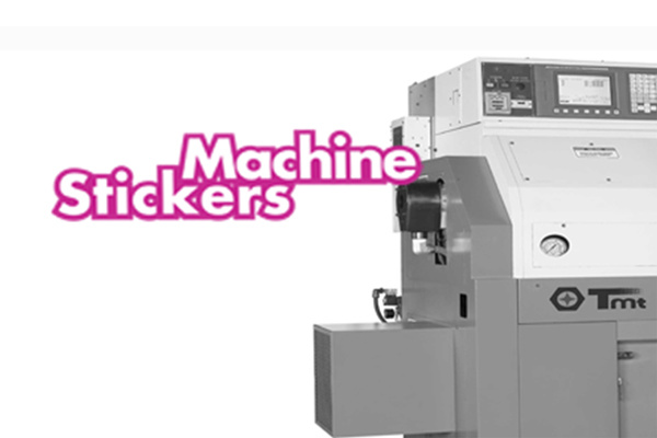 Machine stickers ontwerpen - Dr.Sticker