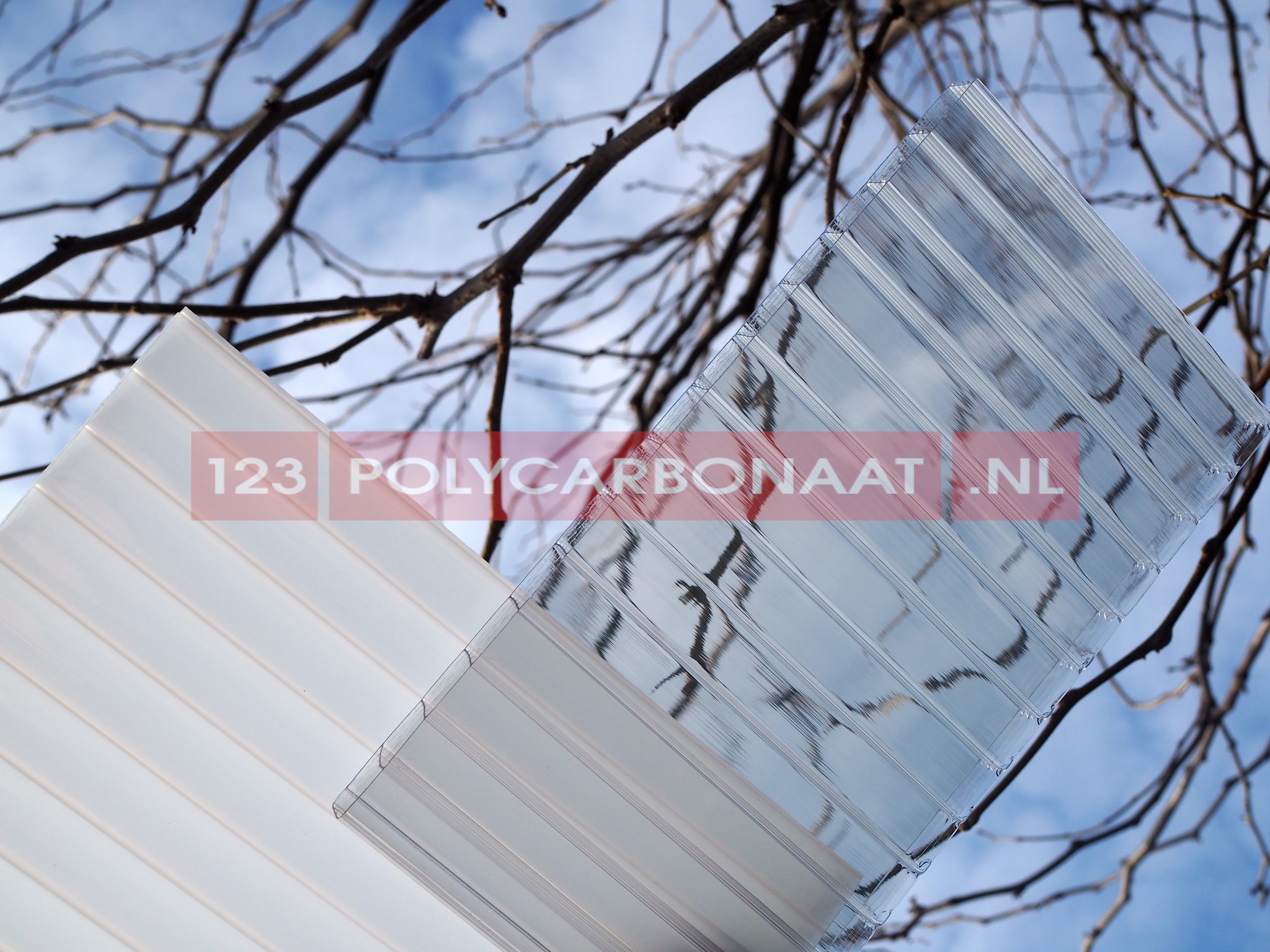 Skylux Polyclear® Polycarbonaat plaat 16mm 5wandig - 123polycarbonaat.nl