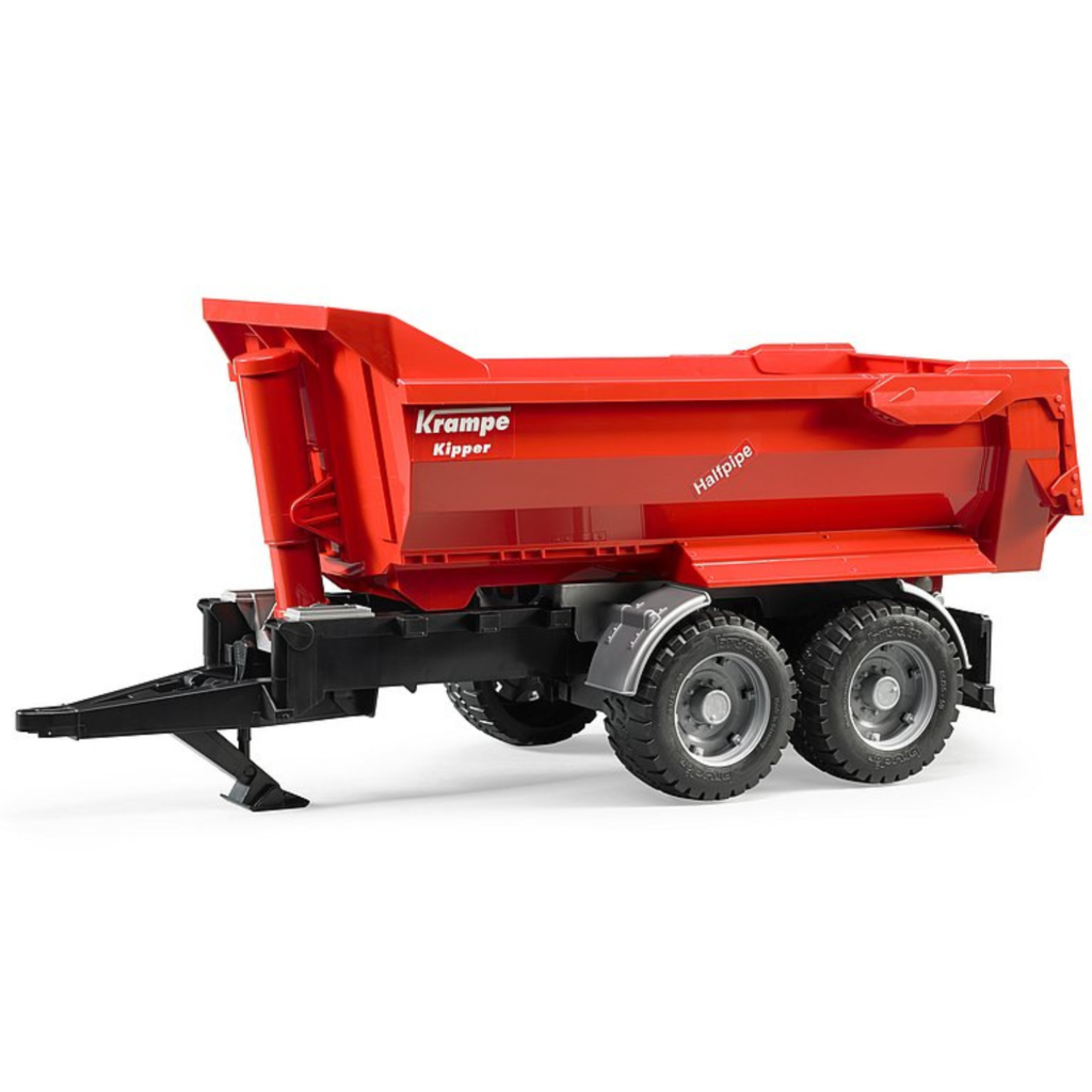 Bruder Krampe tandemas halfpipe trailer voor één vaste lage prijs ...