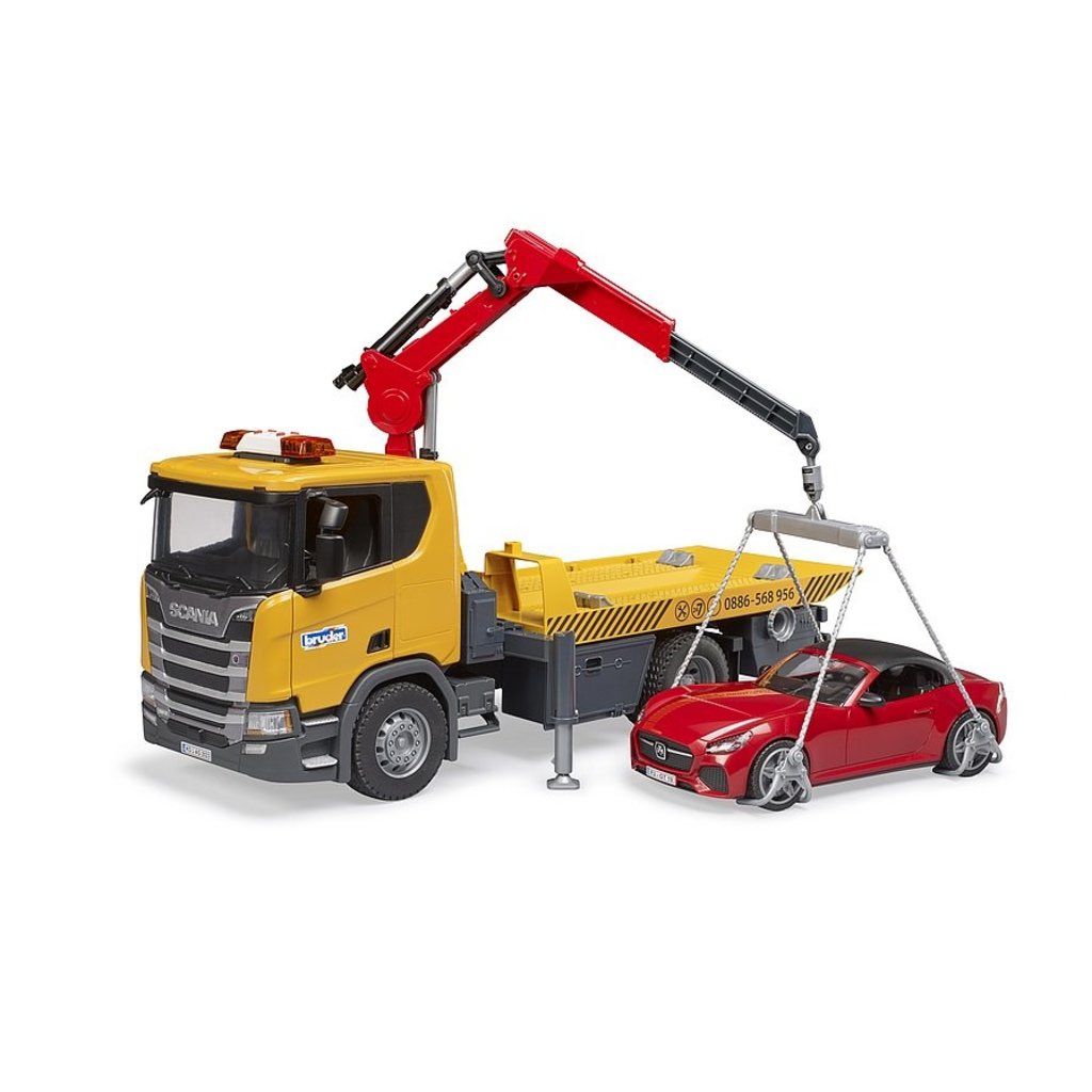 Bestel de Bruder Scania 560R Takelwagen met Roadster - Agrispeelgoed.nl