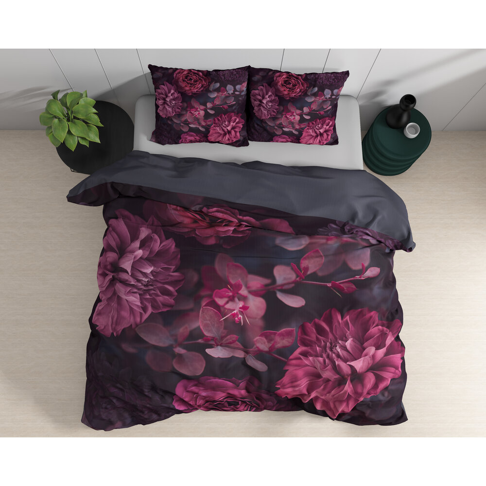 Canberra Rood - Dreamhouse dekbedovertrek - Beddenbriljant