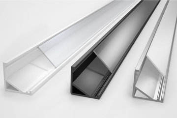 Hoek LED Profiel | Diverse afmetingen | LedProfiel.nl