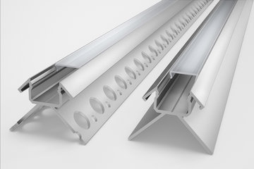 Stuc LED profielen & Betegelbare LED profielen | LedProfiel.nl