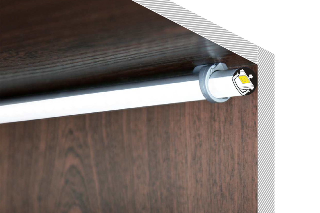 ROTO 8mm rond Led Profiel 1m-2m | LedProfiel.nl