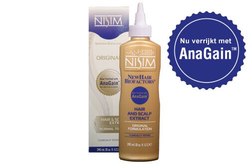Nisim Extract met Anagain | Stimuleert nieuwe haargroei - Nisim