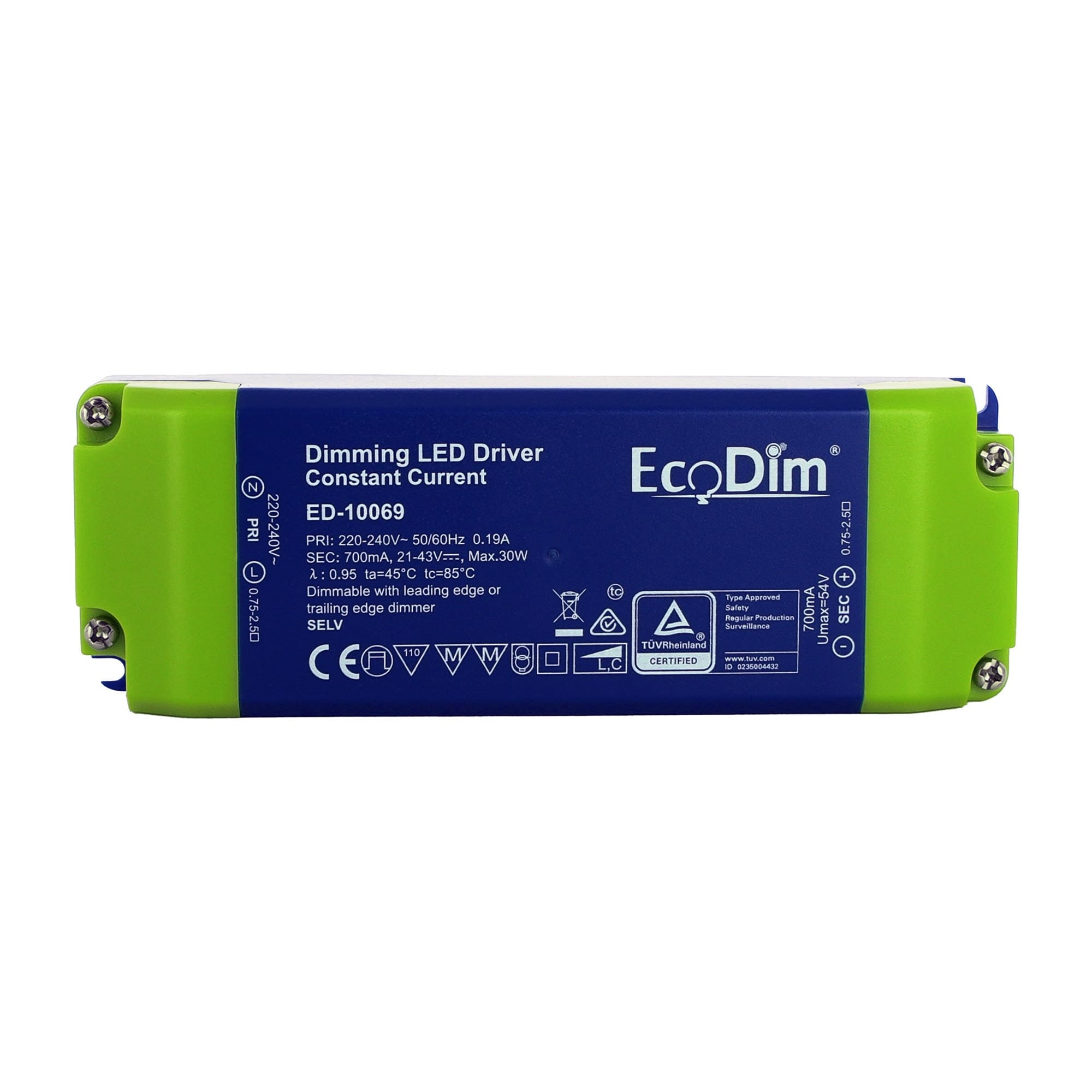 ED-10069 Dimming led driver panelen - EcoDim