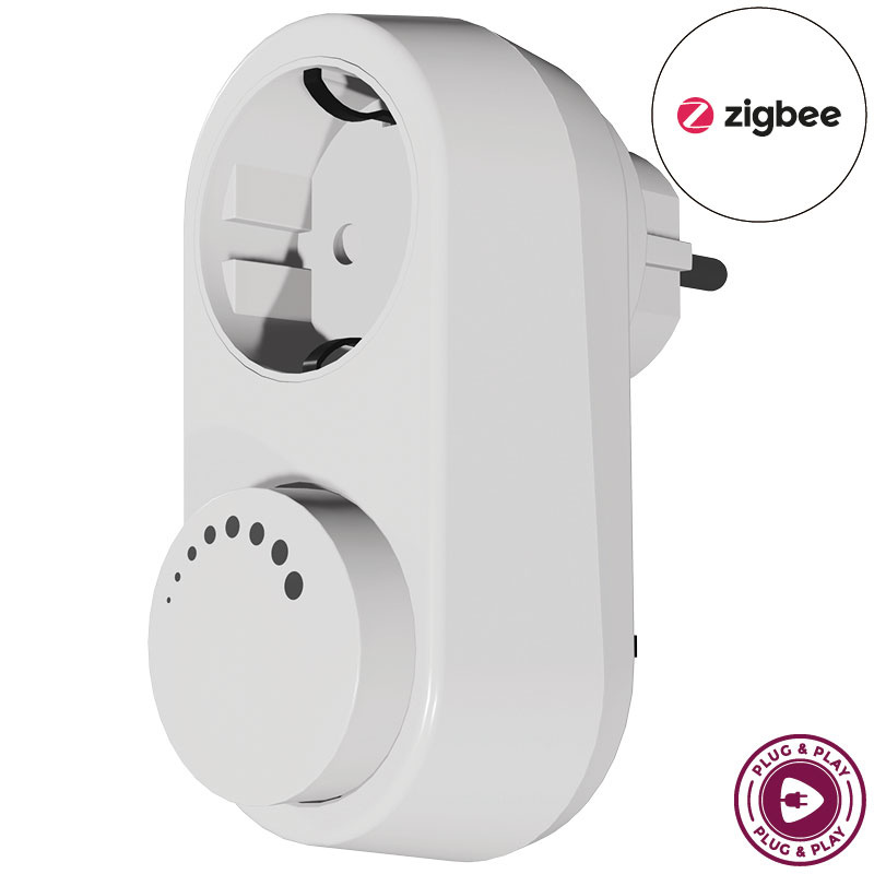 ECO-DIM.06 Zigbee Led plug dimmer 0-150W (RC) - EcoDim
