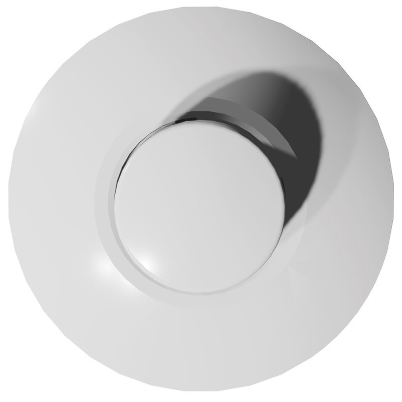 ECO-DIM.09 (W) Led floor dimmer 0-50W white - EcoDim
