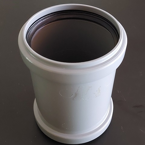 HT-Muffe DN 75 mm grau, HT-Rohr Überschiebmuffe DN 75 mm grau - REGEN-USER.CH, der online-Shop ...