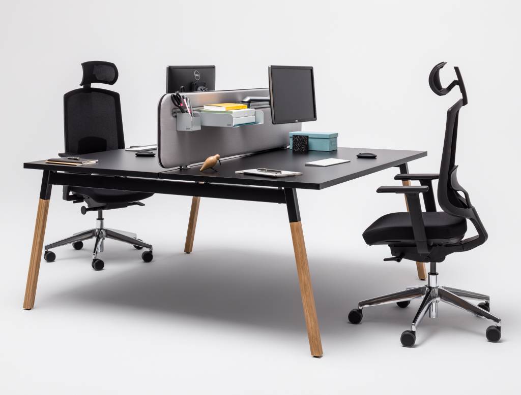 MDD OGI-W bureau-eiland voor 2 personen - Design Online Meubels