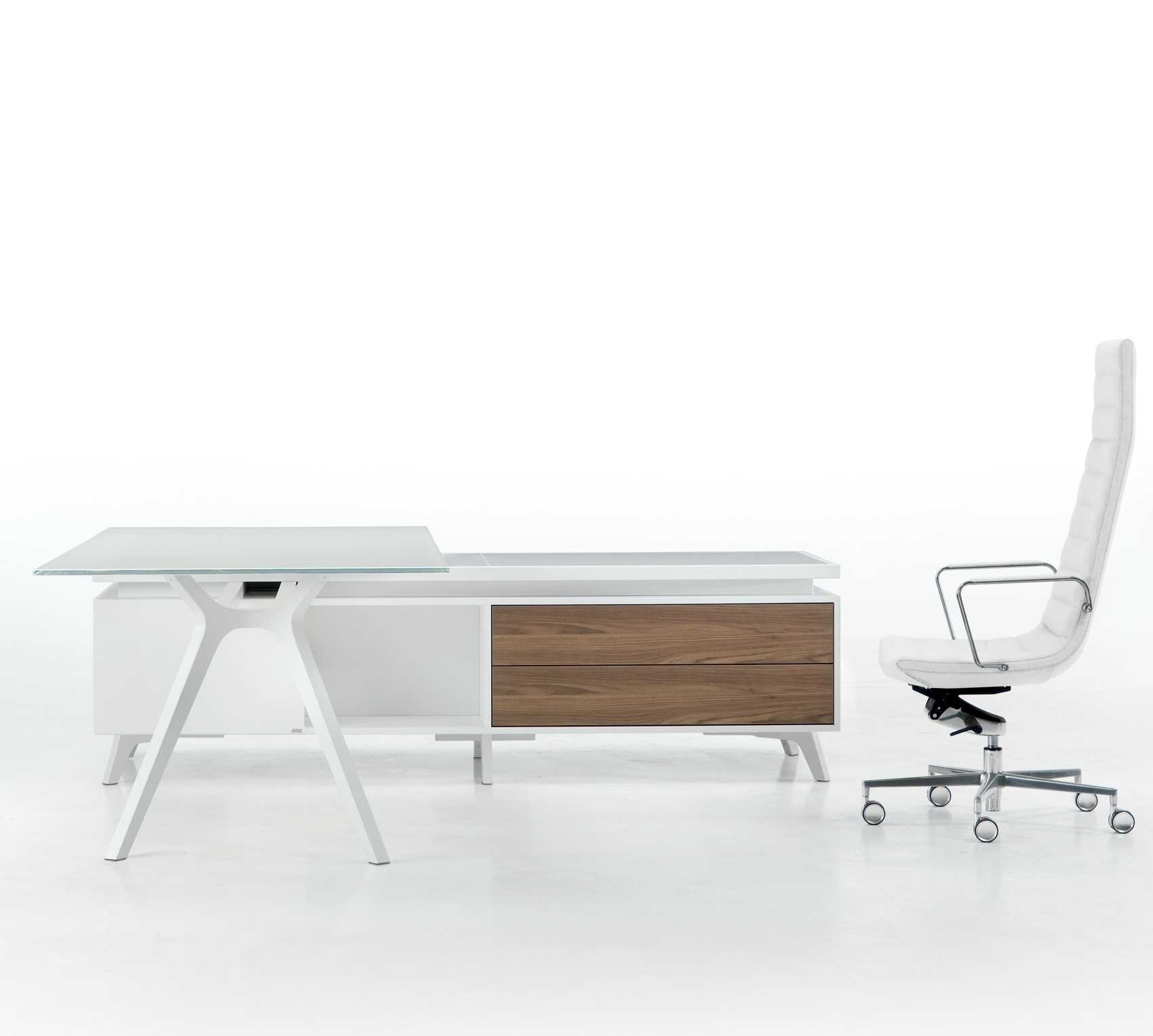 Frezza DR bureau met dressoir - Design Online Meubels