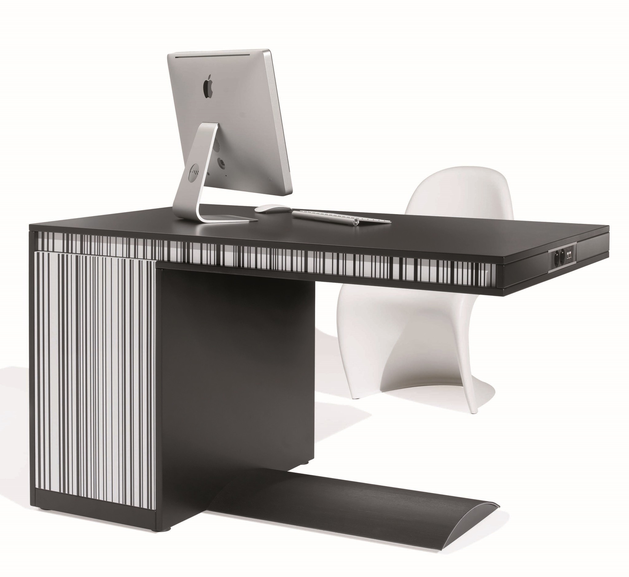 Ultom Friday bureau met half zwevend blad - Design Online Meubels