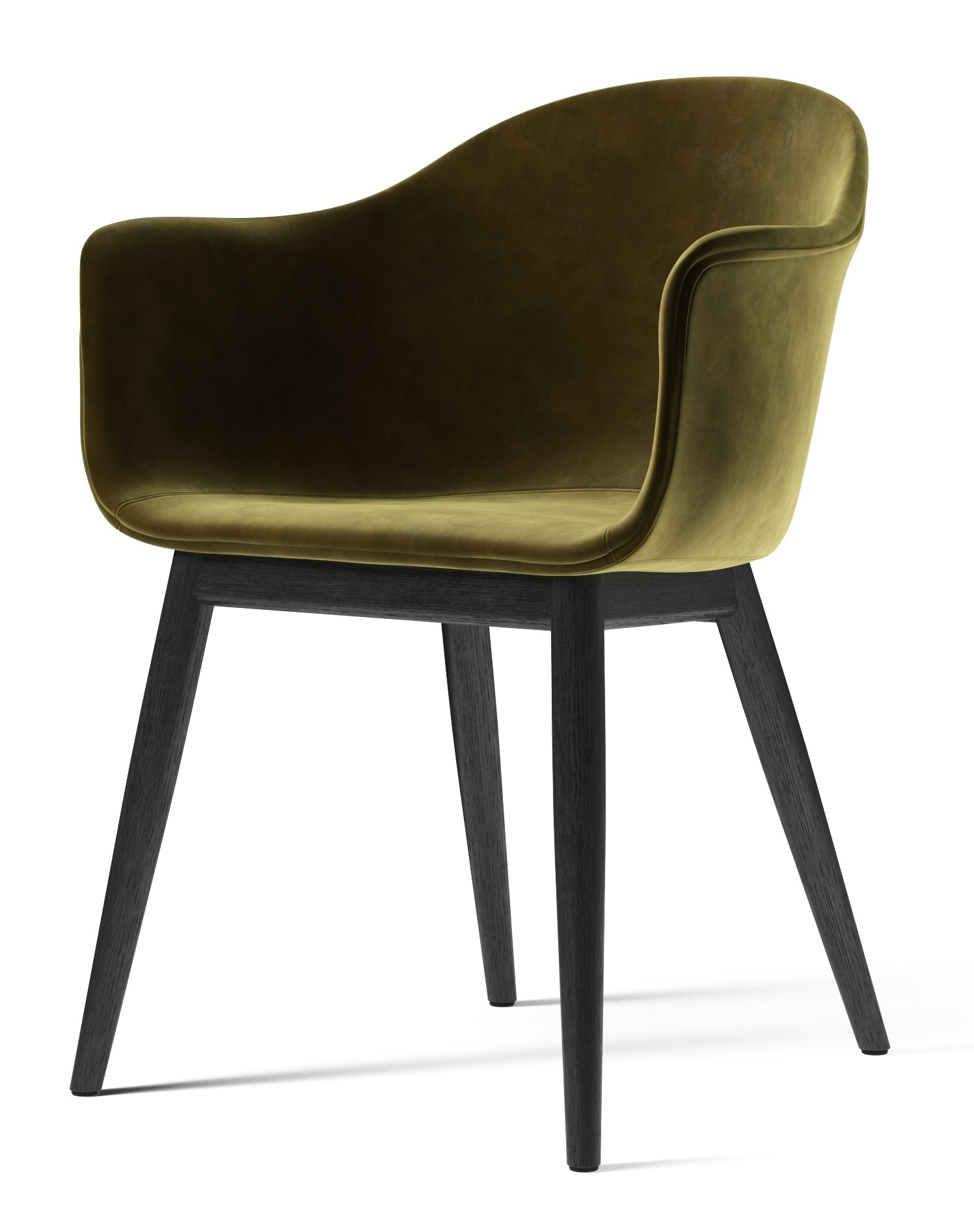 Audo Harbour dining stoel met houten poten - Design Online Meubels