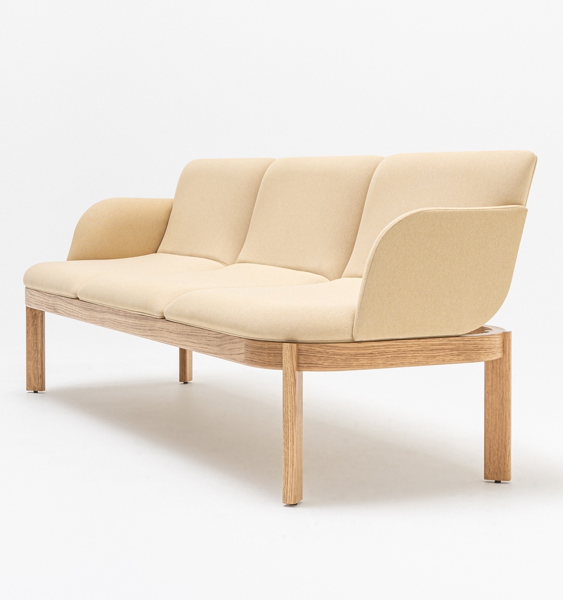 MDD Ramp driepersoons wachtkamerbank - Design Online Meubels