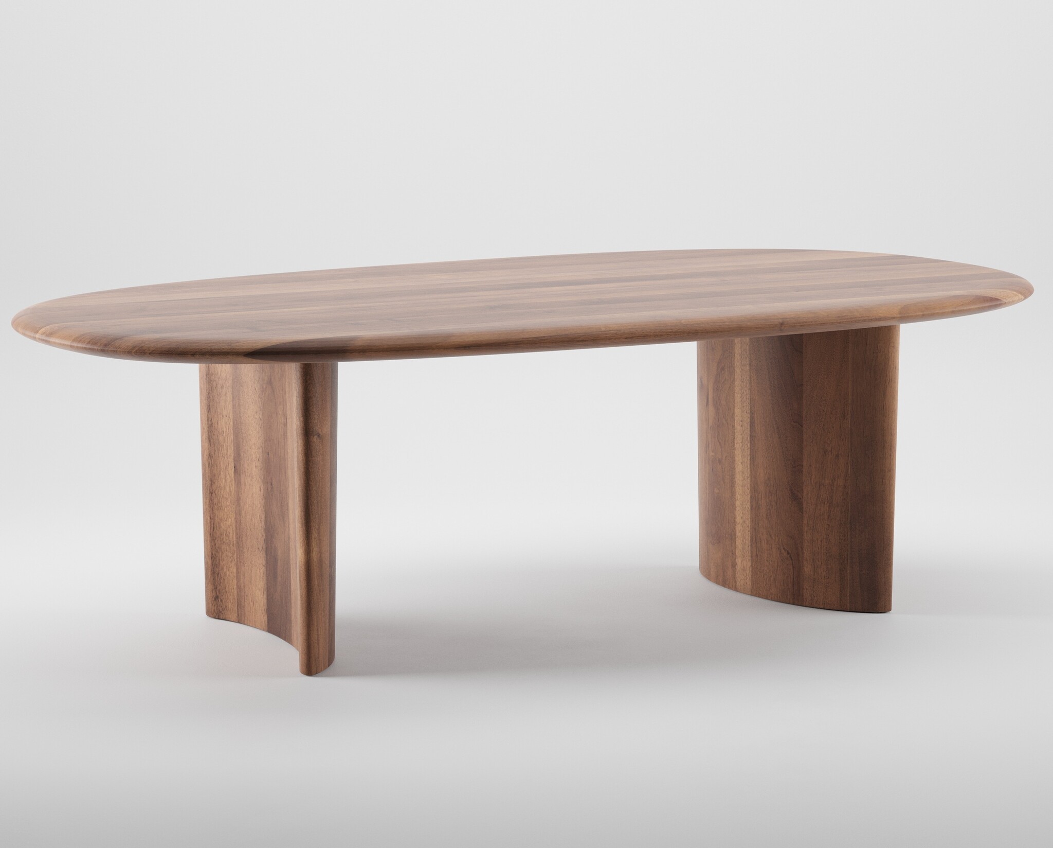 Artisan Monument ovale houten eettafel - Design Online Meubels