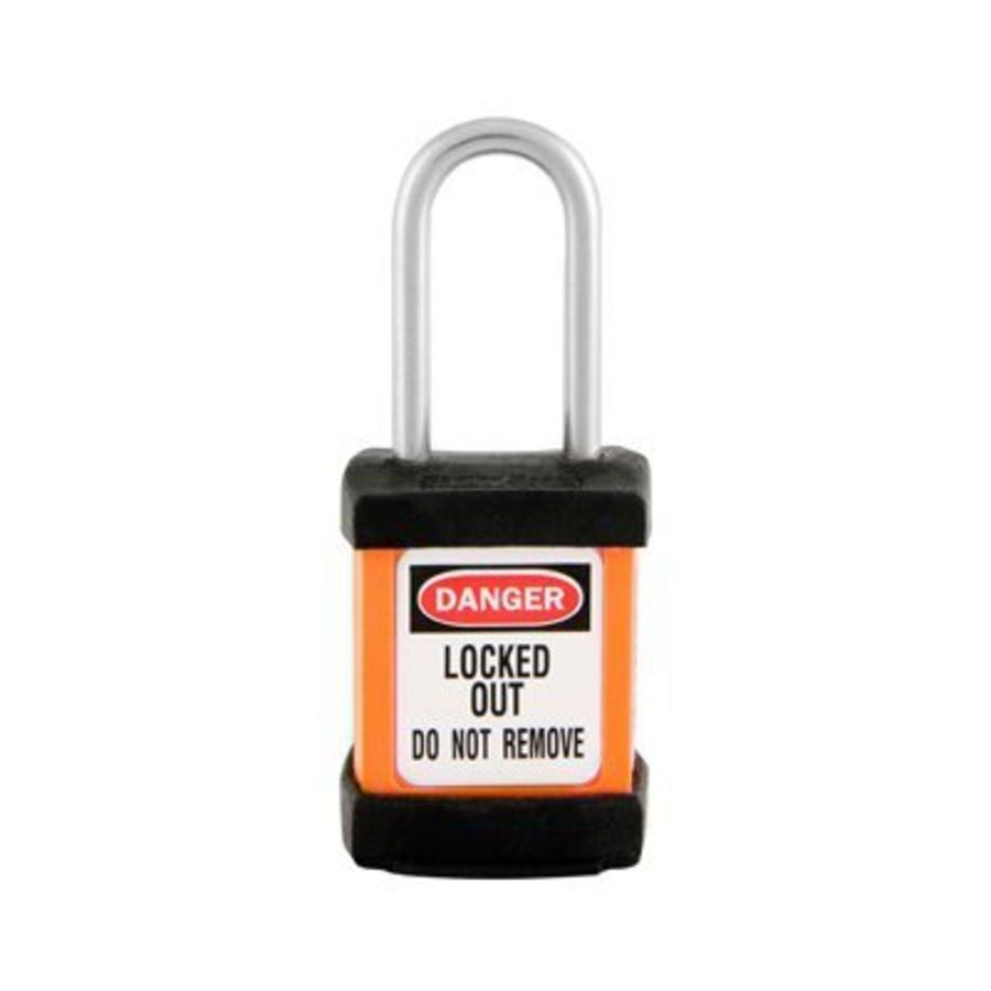 Master Lock Zenex safety padlock orange S33ORJ - Lockout-tagout-shop.co.uk