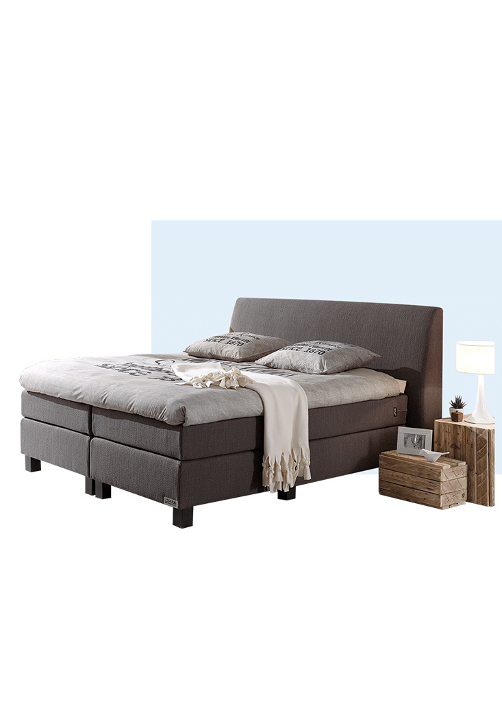 Boxspringset PUUR Rome | boxspring online kopen - Matrasshop