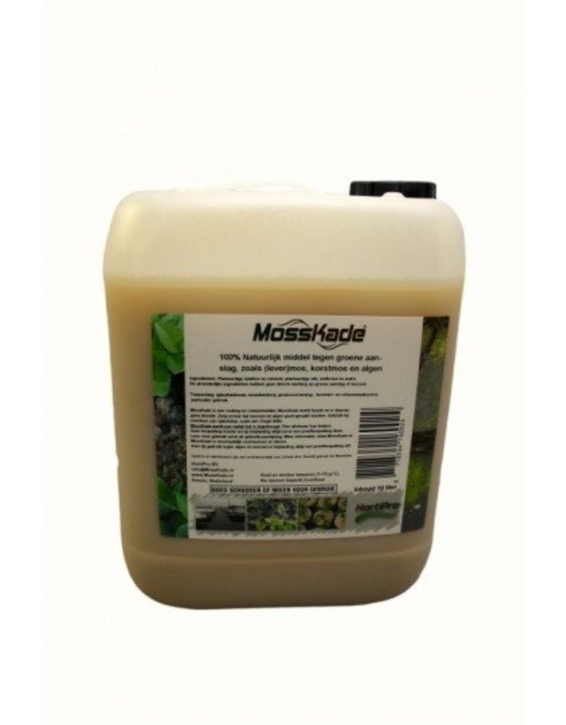MossKade 5 liter (concentraat) tegen levermos, mos, korstmos en algen ...