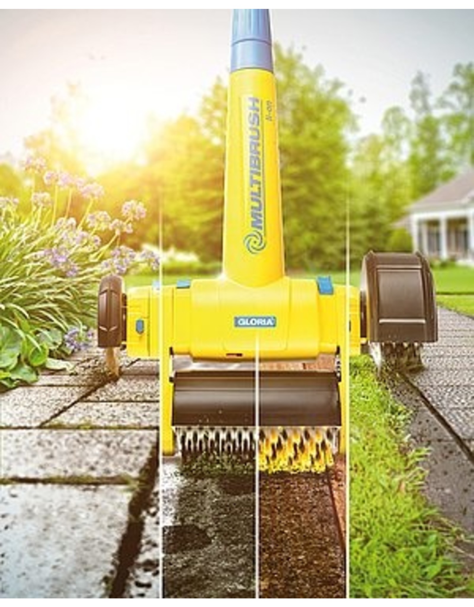 Gloria MultiBrush voor voegen- en oppervlaktereiniging - Tuinier-winkel.nl