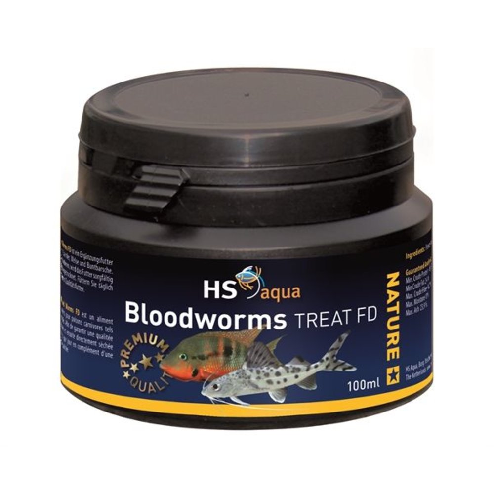 HS Aqua Bloodworms Treat FD - AquastoreXL