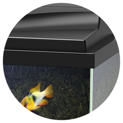 Ciano Aquarium aqua 60 LED CF80 zwart compleet - AquastoreXL