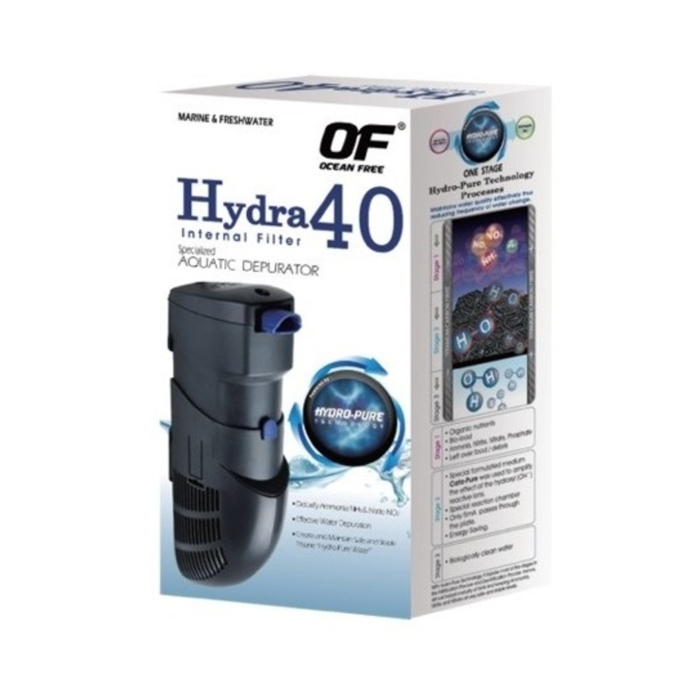 Ocean Free Hydra 40 binnenfilter (200-500 liter) | Zoet- en zeewater ...