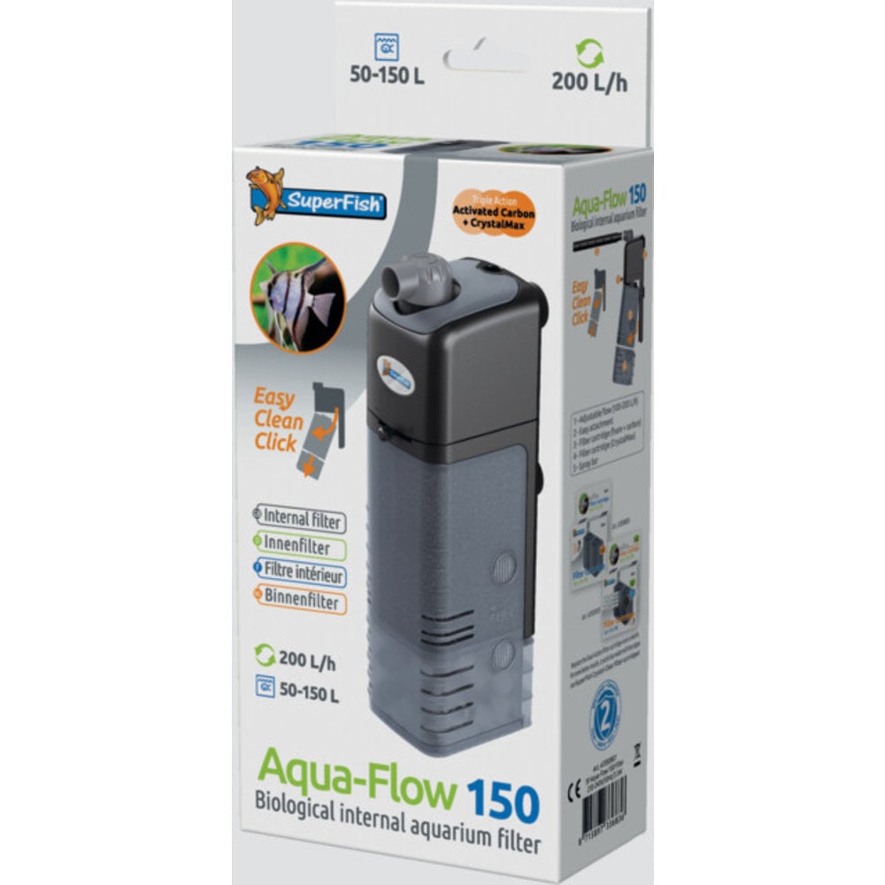 Superfish Aquaflow 150 Filter 200 L/H | Binnenfilter - AquastoreXL