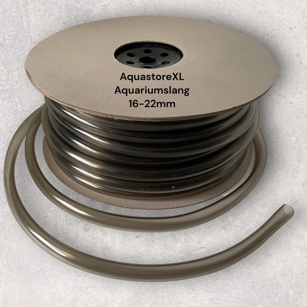 AquastoreXL Antraciet Aquariumslang 16-22mm (per meter) - AquastoreXL