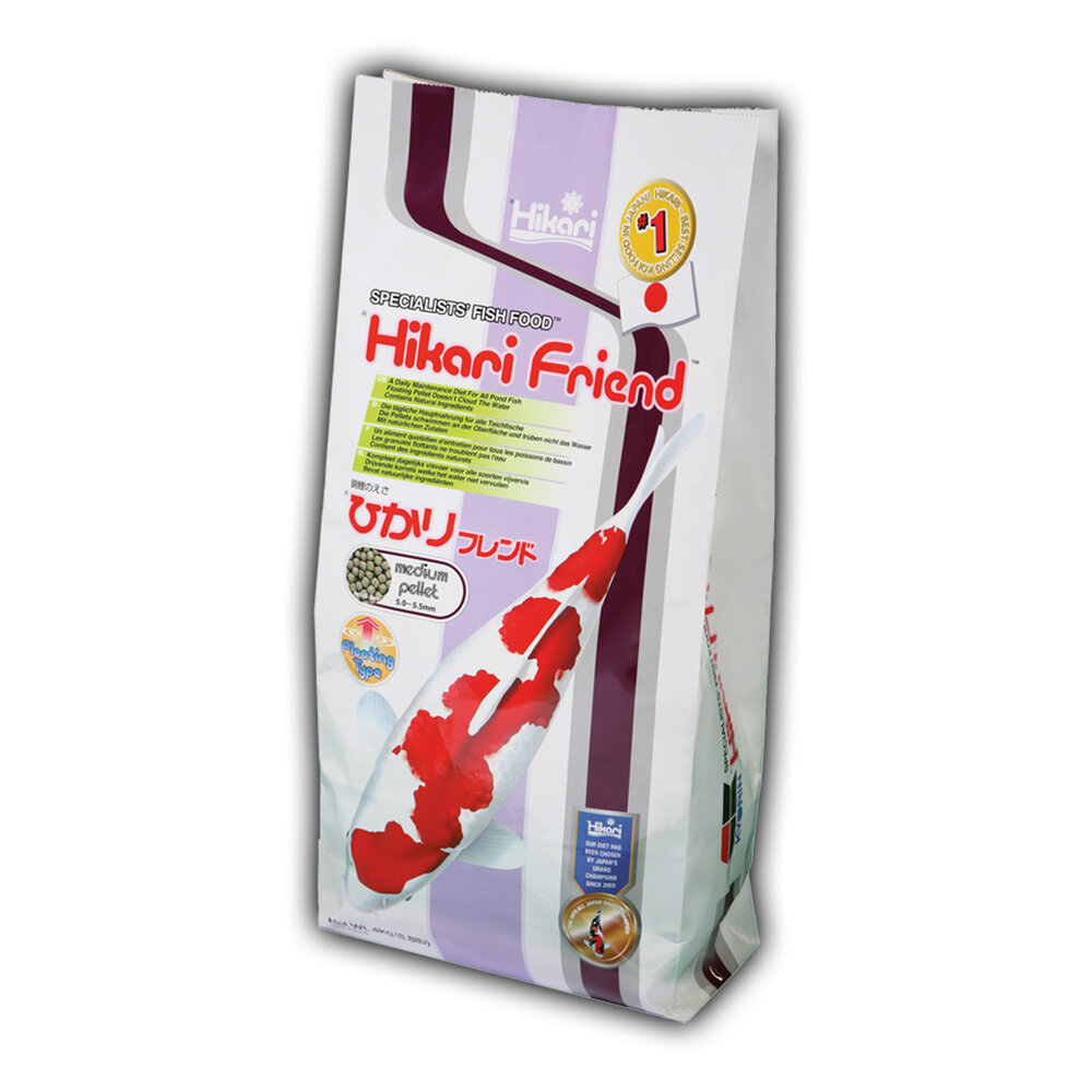 Hikari Friend 4 Kg Medium | Voeding koikarpers - AquastoreXL