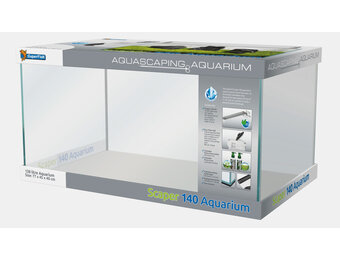 Superfish Scaper Aquarium 140 incl. ledverlichting en filter - AquastoreXL